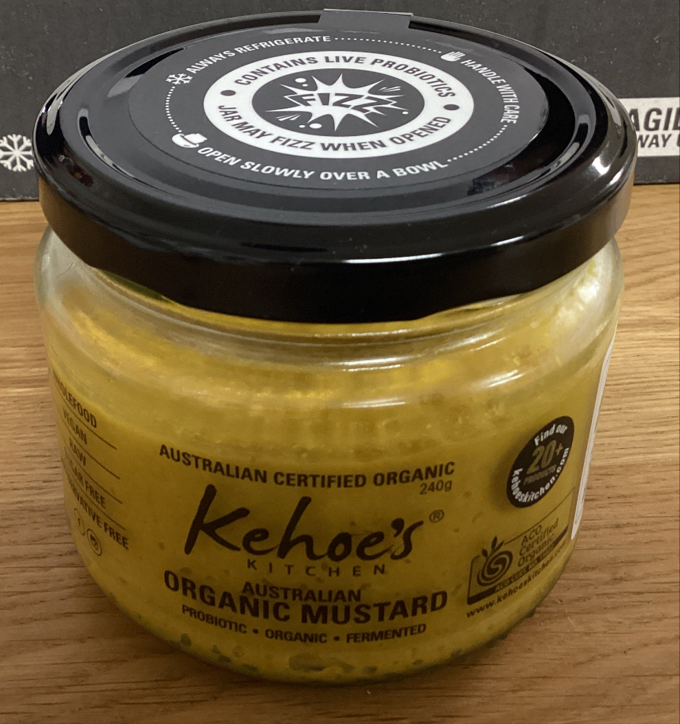 Australian Organic Mustard 240g – Phoebe's Moree