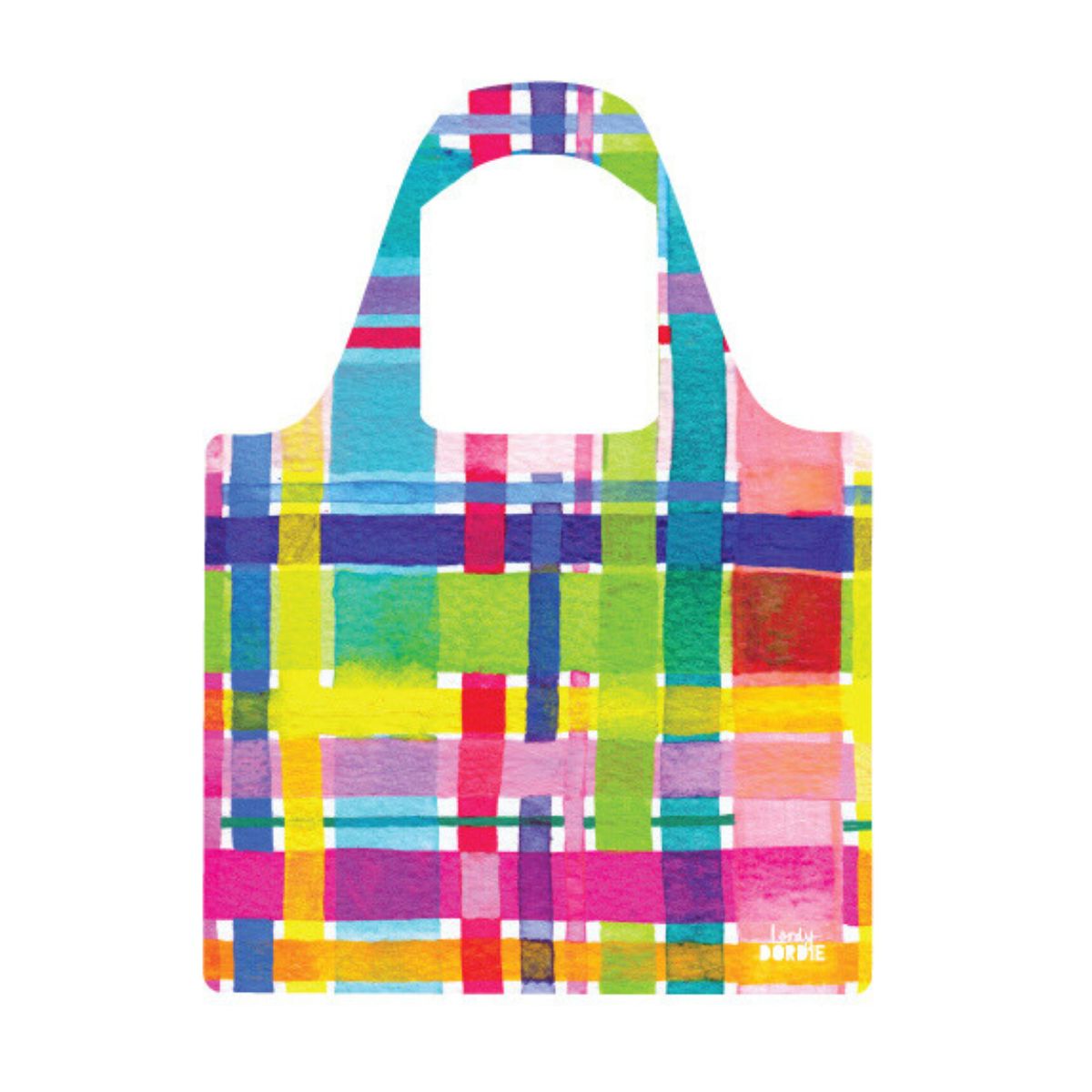 Lordy Dordie Rainbow Gingham Shopper Bag – Phoebe's Moree